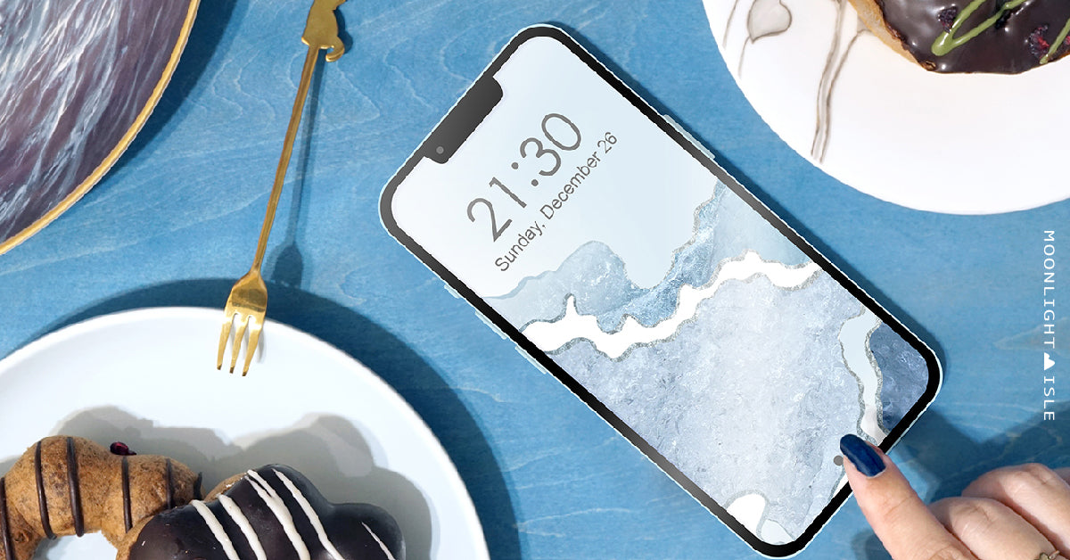 Moonlight Isle | Design with Unique Texture of Art